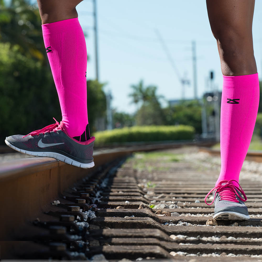Compression Socks for Men and Women - Graduated Compression for Shin ...