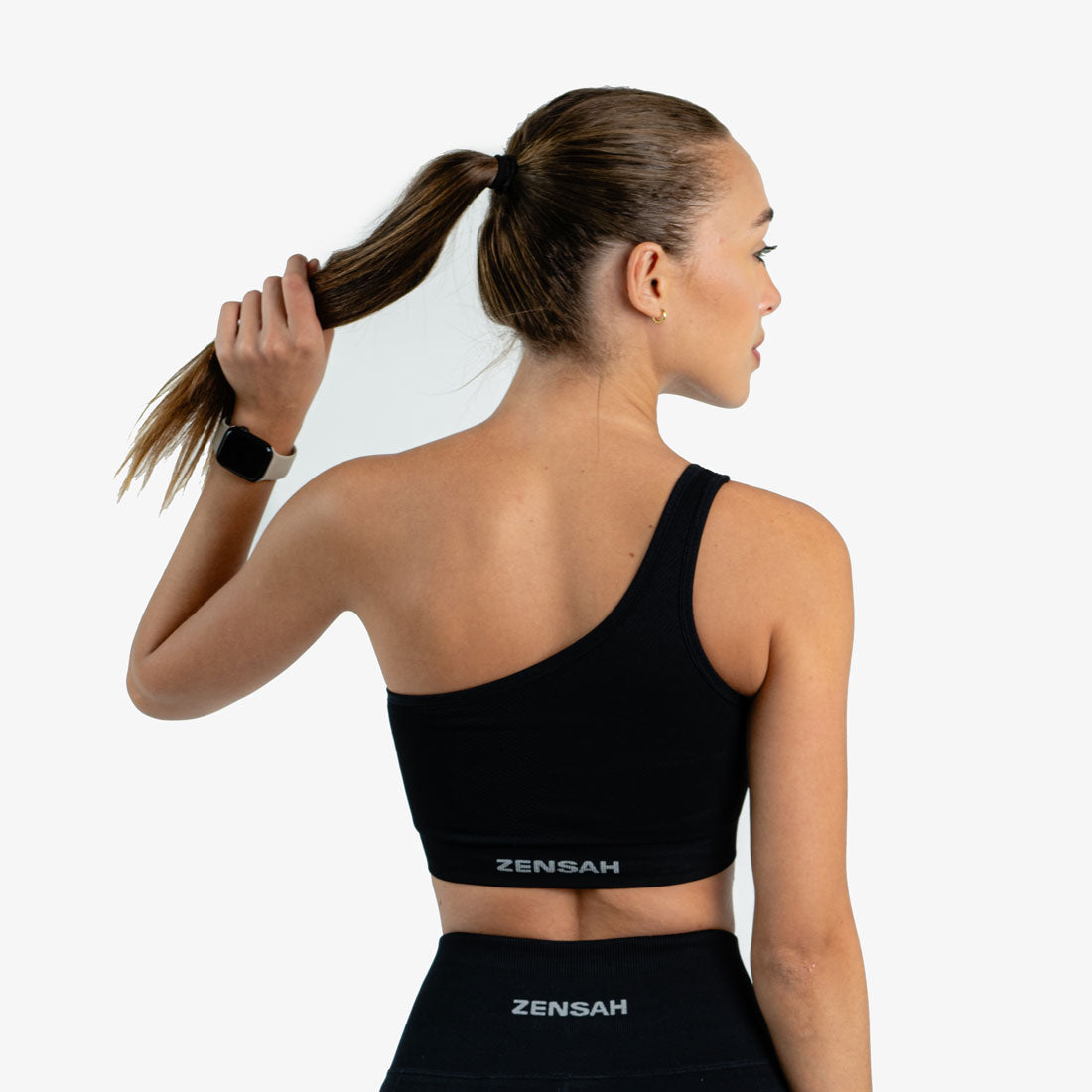 One Shoulder Sports Bra - Athletic Fitness Bra | Zensah