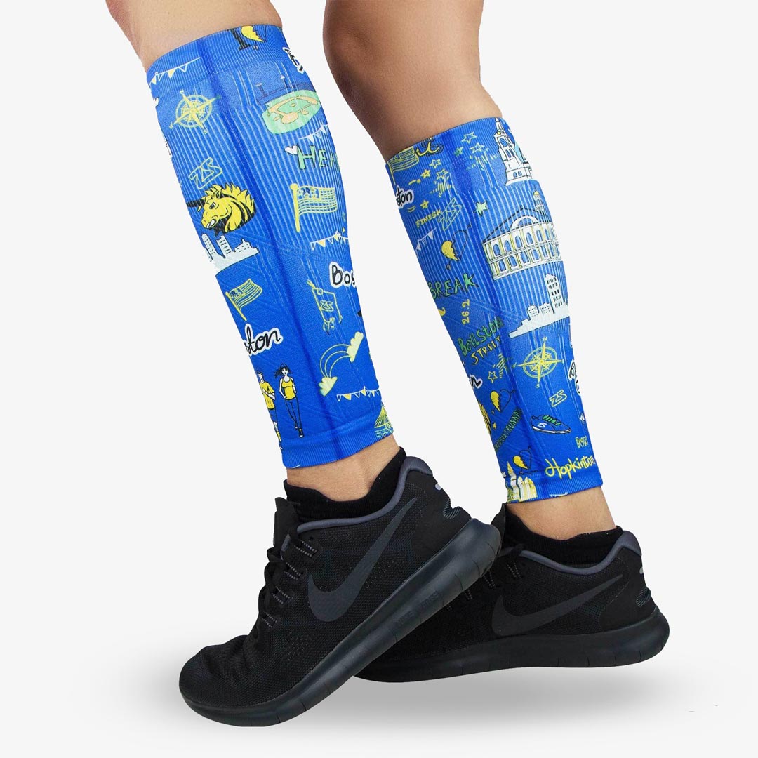 Boston Compression Leg Sleeves - Marathon Sleeves | Zensah