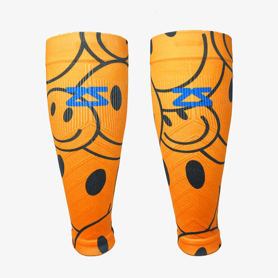 Overlapping Smileys Compression Leg Sleeves, Calf Support | Zensah