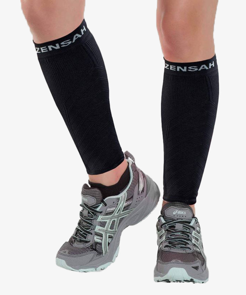 Compression Leg Sleeves - Shin Splints Calf Shin Sleeve for Running ...