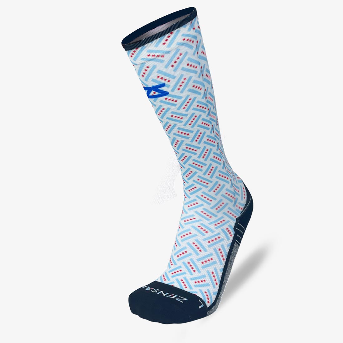 Chicago Flags Compression Socks | Zensah Limited Edition Socks