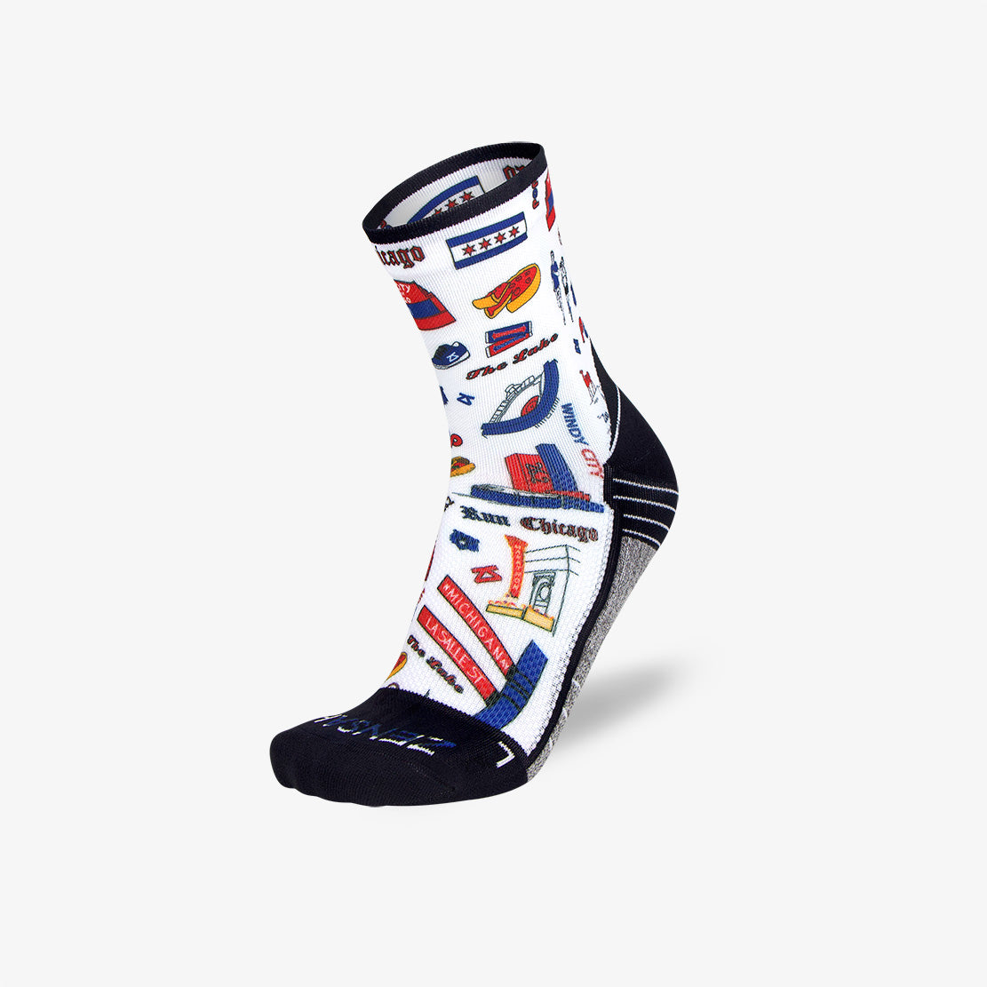 Chicago Themed Running Socks, Marathon Socks | Zensah