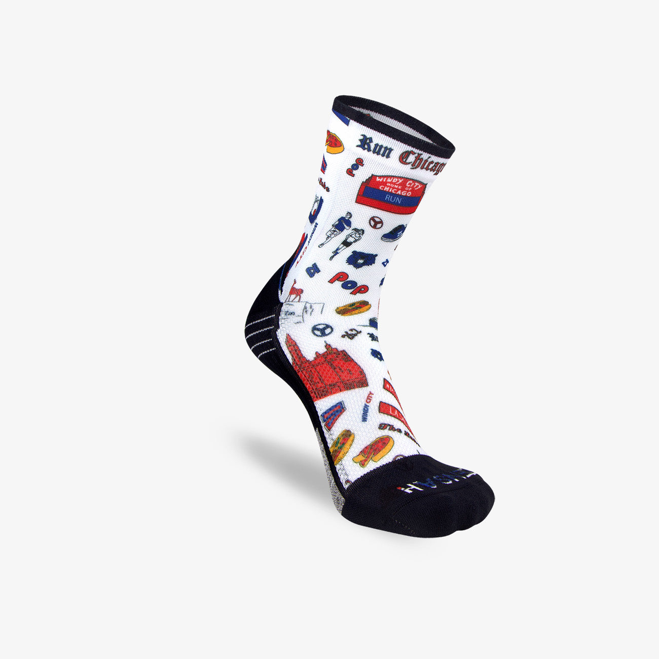 Chicago Themed Running Socks, Marathon Socks | Zensah
