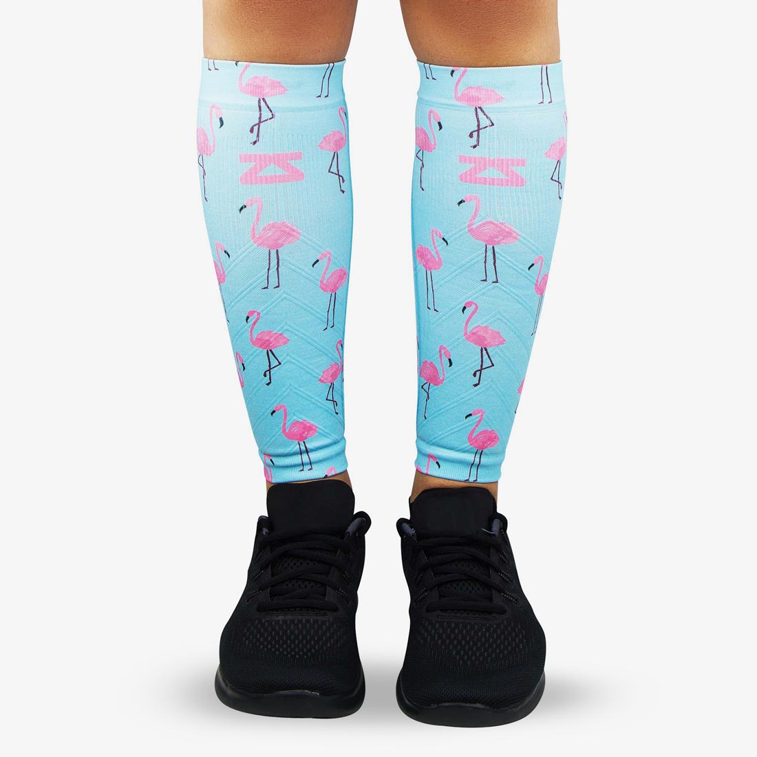 Pink Flamingos Compression Leg Sleeves - Sleeves | Zensah