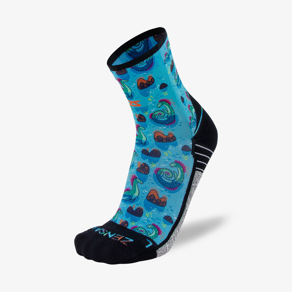 Loch Ness Monsters Socks (Mini-Crew) - Zensah