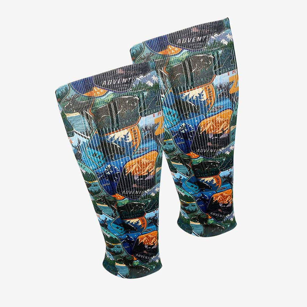 National Parks Compression Leg Sleeves, Calf Support | Zensah