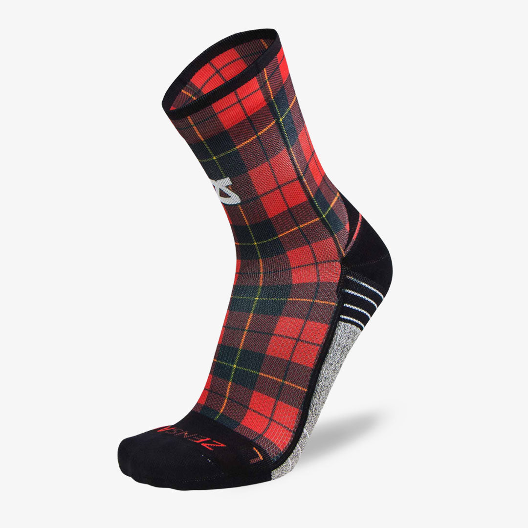 Classic Plaid Running Socks, Marathon Socks | Zensah