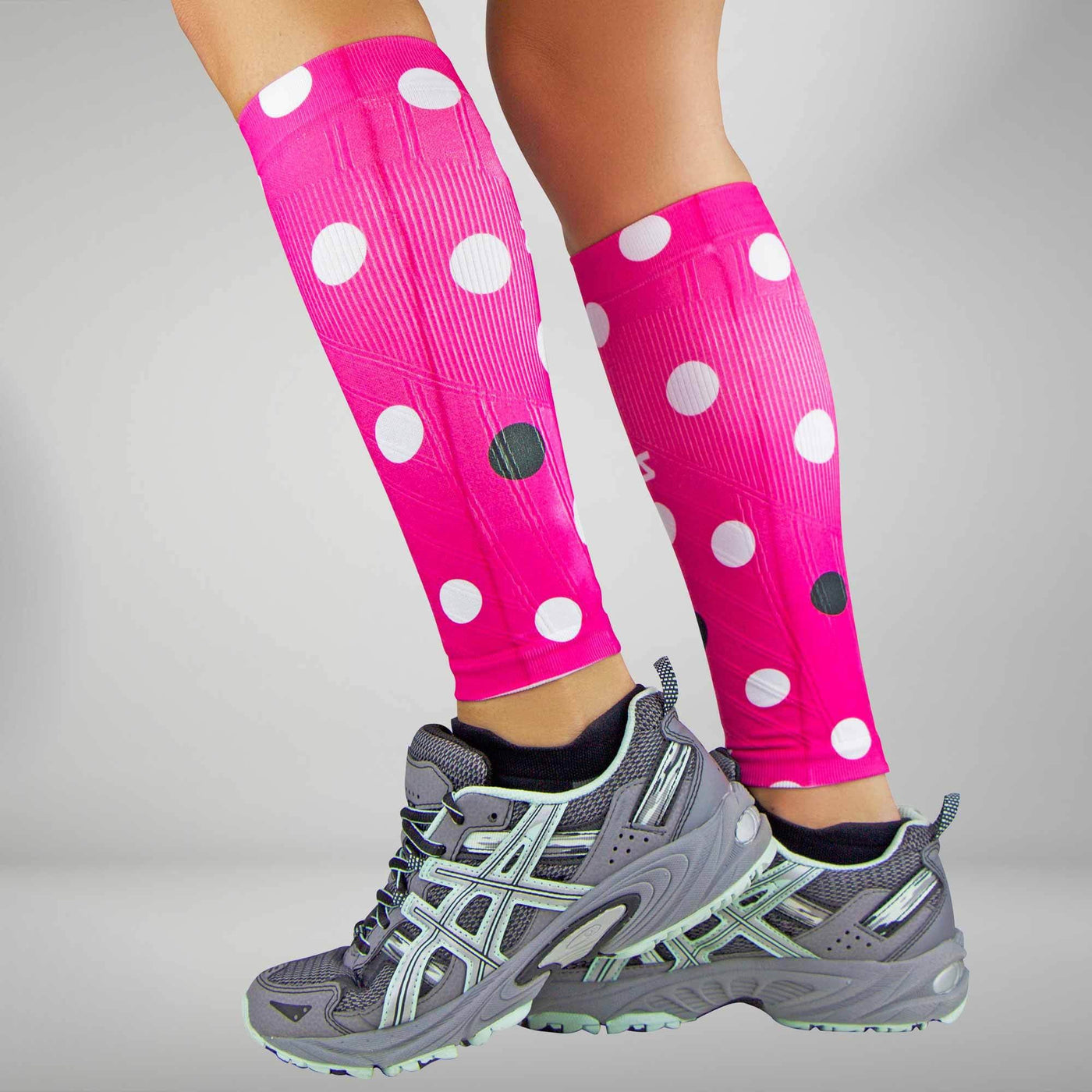 Polka Dot Compression Leg Sleeves, Pattern Cute Sleeves | Zensah