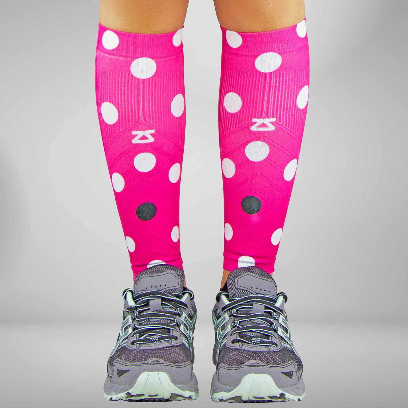 Polka Dot Compression Leg Sleeves, Pattern Cute Sleeves | Zensah