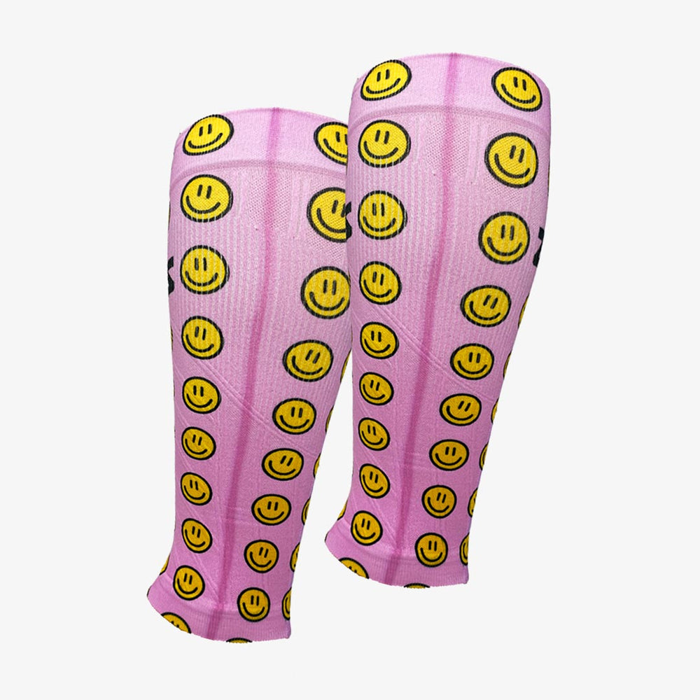 Smiley Faces Compression Leg Sleeves, Calf Support | Zensah