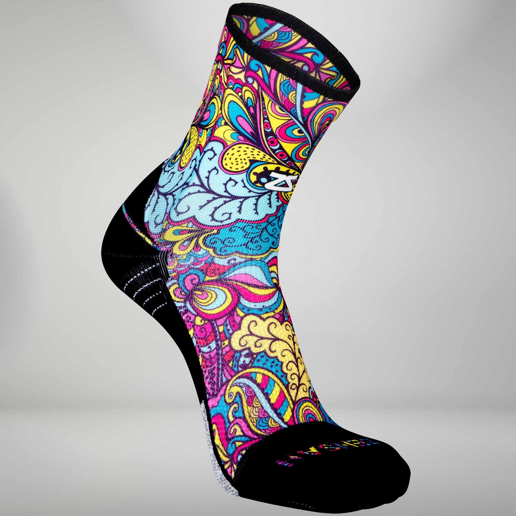 Groovy Socks (Mini Crew) Customized Running Socks | Zensah