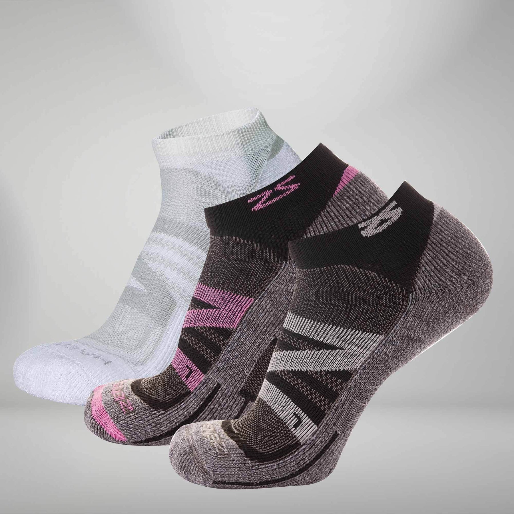 Wool Running Socks - Best Comfortable Running Socks - Mid-Cushion Socks ...
