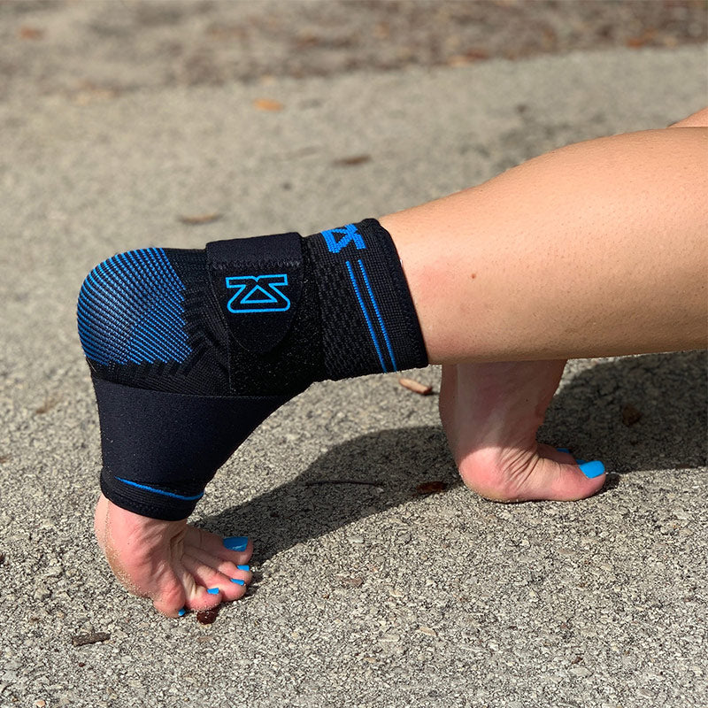 Elite Ankle Brace Gel and Strap - Ankle Sleeve, Brace | Zensah