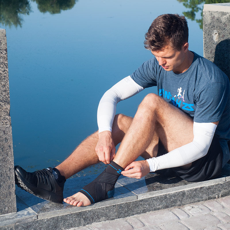 Elite Ankle Brace Gel and Strap - Ankle Sleeve, Brace | Zensah