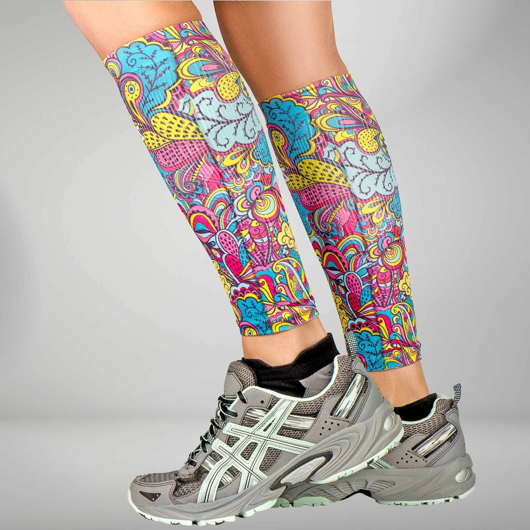 Groovy Compression Leg Sleeves, Calf Sleeve for Runners | Zensah