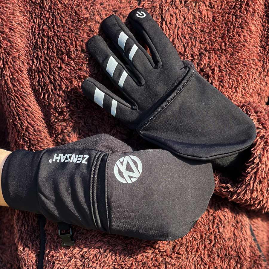 Convertible Smart Running Mittens - Best Gloves for Runners | Zensah