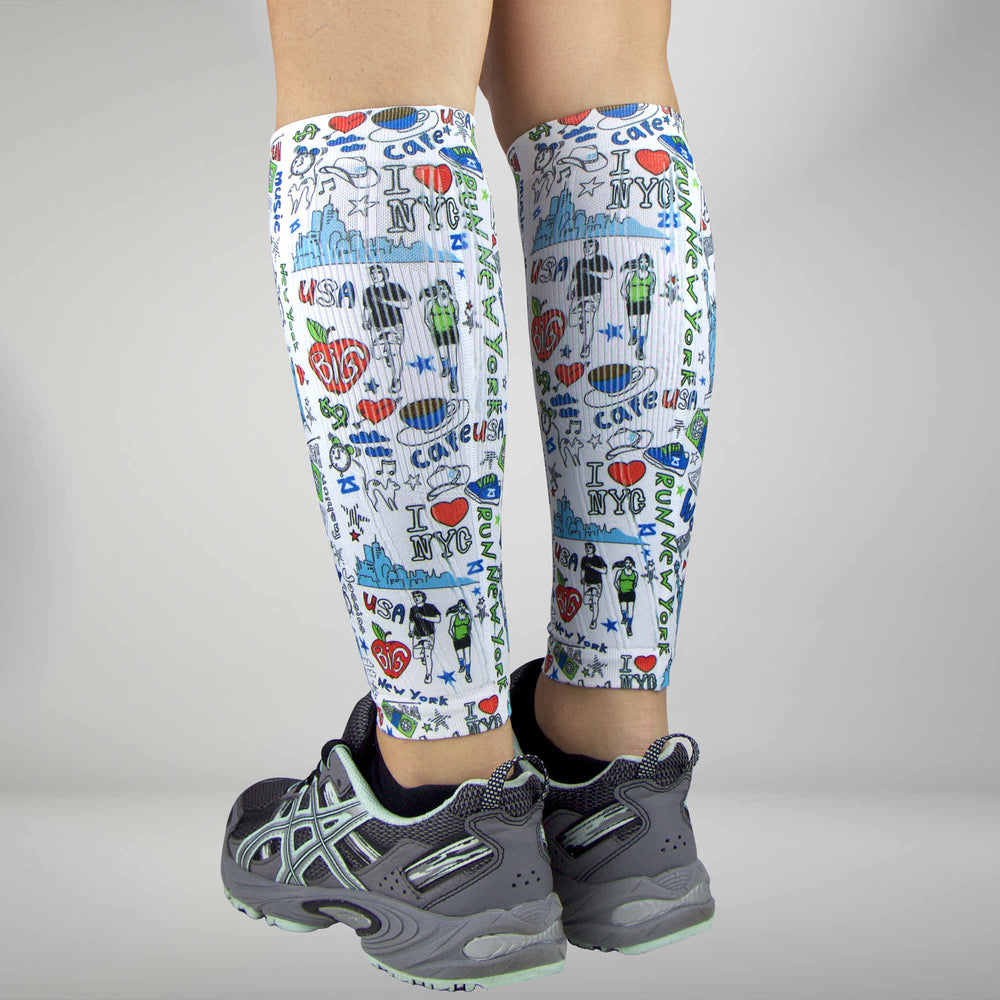 New York Compression Leg Sleeves - Marathon Running | Zensah