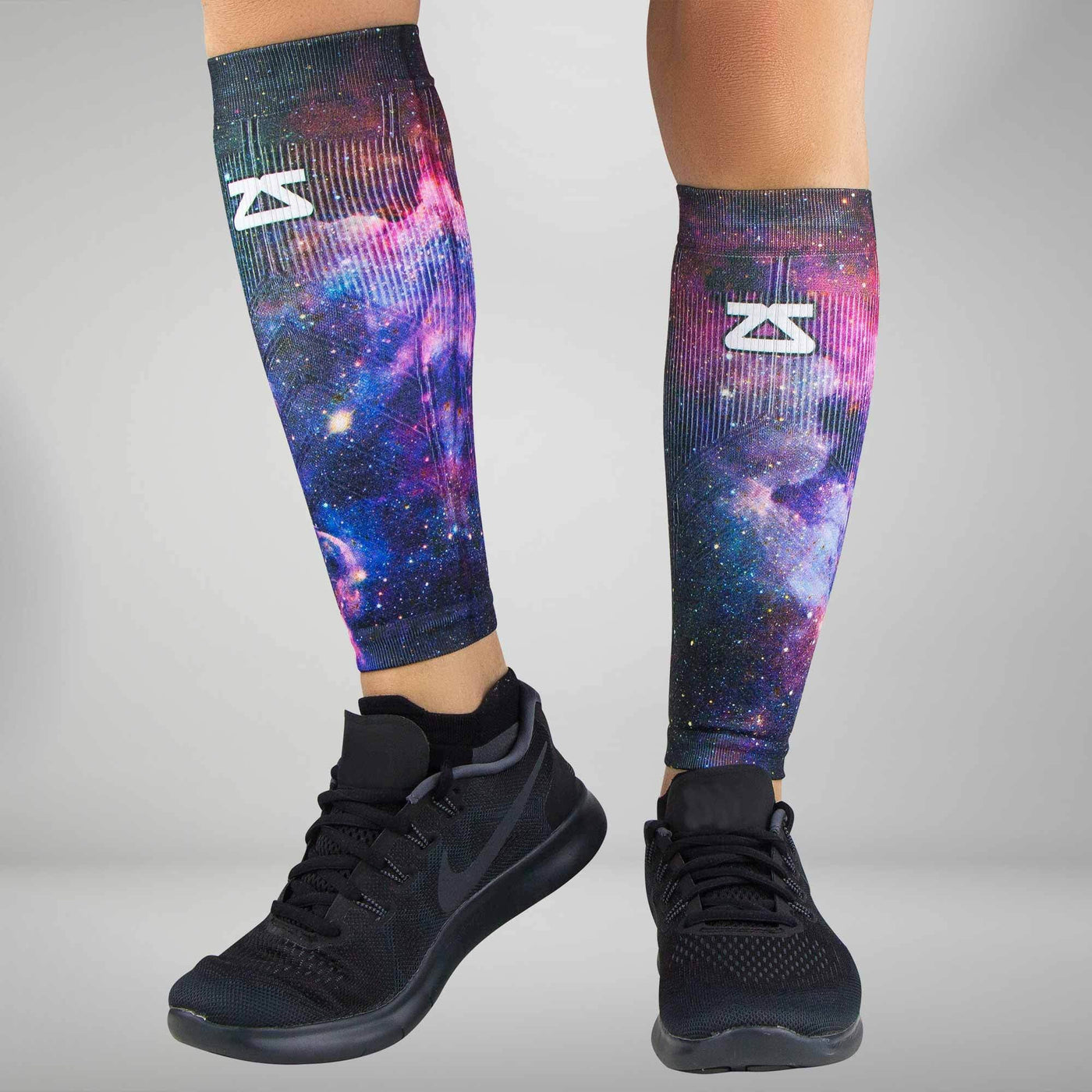 Space Nebula Compression Leg Sleeves - Marathon Running | Zensah